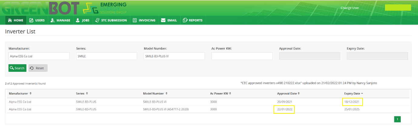 How do I find accredited CEC inverter modules? – Greenbot Pty Ltd